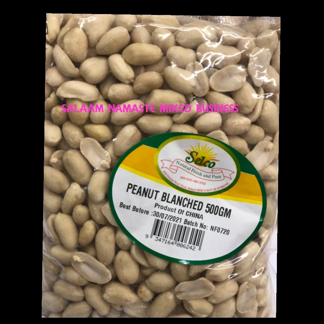 Blanced Peanut 500gms - Salaam Namaste
